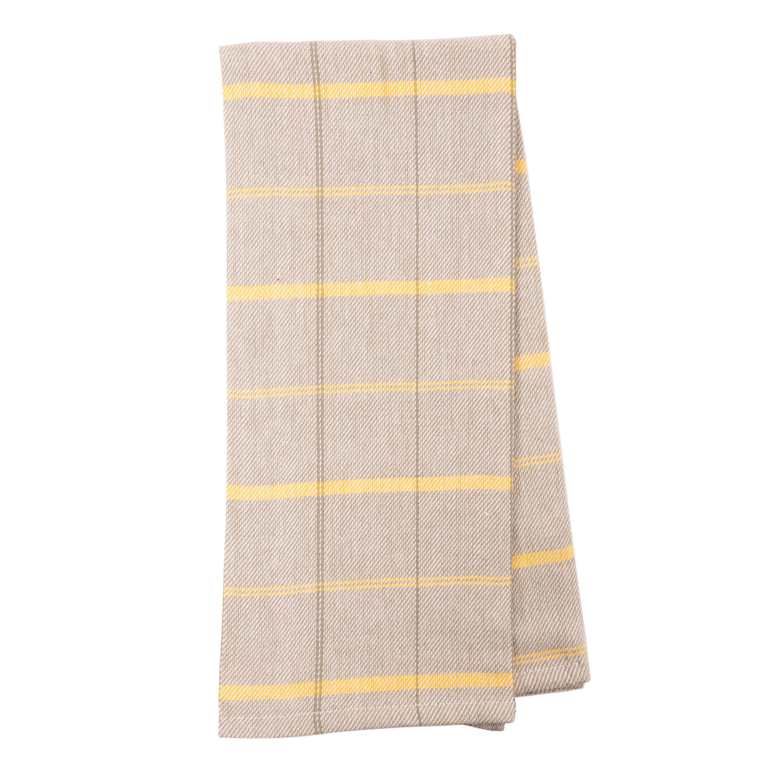 KAF Home Pantry Pineapple Kitchen Dish Towel Set of 4, 100-Percent Cotton, 18 x 28-inch