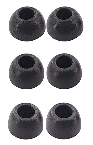 JNSA Memory Foam Ear Tips Compatible with Beats Fit Pro Earbud Headphones,3 Pairs,S/M/L 3 Size,Black (BFPFoam3)