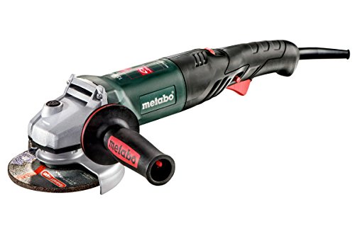 Metabo - WEV 1500-125 RT - 5" Variable Speed Angle Grinder - 3, 500-11, 000 Rpm - 13.2A W/Lock-On, RAT Tail (601243420 1500-125 RT), Performance Grinders, 4.5"/5"