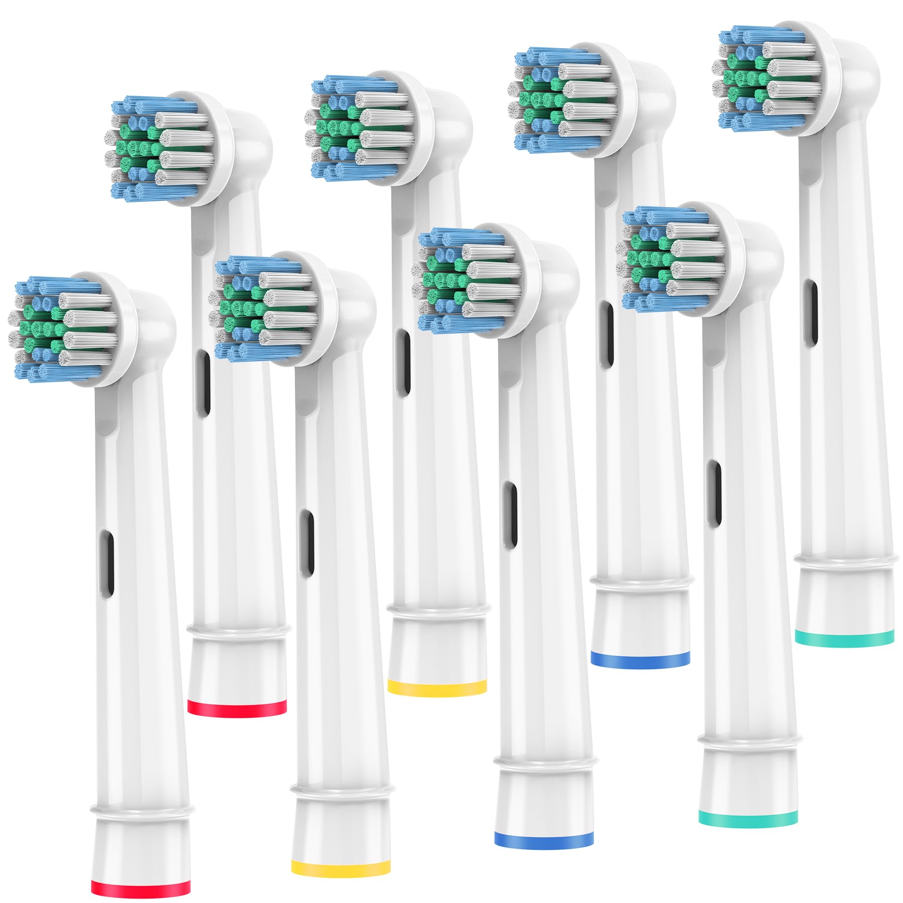 Replacement Brush Heads Compatible with Oral B,Electric Toothbrush Heads Cross Action for Oral-b Braun Pro 1000and More