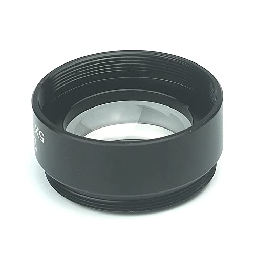 Microscope Adapter 5X Barlow Lens with M28.5 * 0.6 Threads for 1.25 Inch Telescope Microscope Accessories