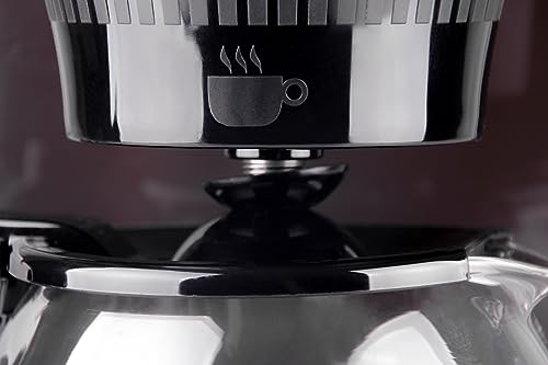 Taurus | Velvet | COFFEMAKER | Glass Jar 38.4 oz |Modern Design Coffee Machine|700 watts of power |washable and reusable filter |Compact size | Make it in minutes|