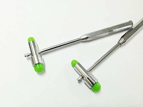 Triangle plexor diagnose neurological Hammer Medical Reflex Hammer (Green Color)