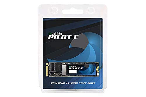 Mushkin Pilot-E – 2TB PCIe NVMe – Opal Data Encryption – M.2 (2280) Internal Solid State Drive (SSD) – Gen3 x4 – 3D TLC - (MKNSSDPE2TB-D8)