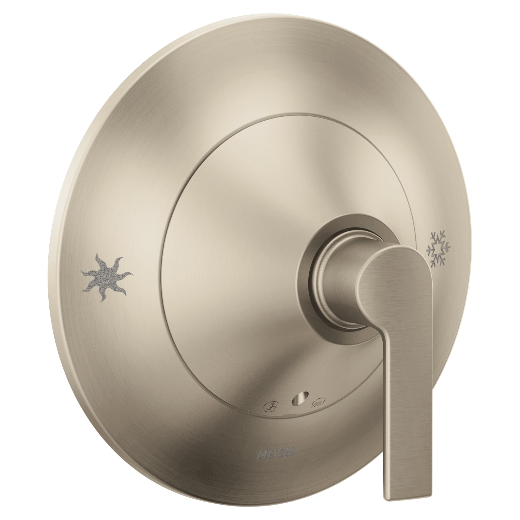 Moen TS2201BN Doux Posi-Temp Valve Trim Kit, Valve Required, Brushed Nickel