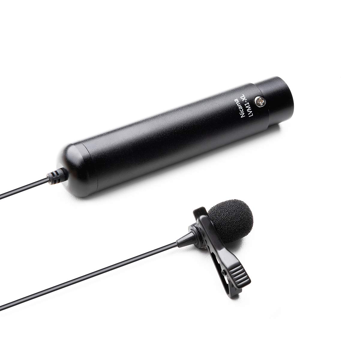Nicama LVM1-XL XLR Lavalier Lapel Microphone for Audio Recorders Zoom H4n H5 H6 Tascam DR-40 DR-60D DR-70D DR-100 Mixer Camcorders Canon Sony Panasonic