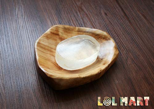 HIZBO MART Root Wood Serving Dish, Vintage Wooden ring dish, appetizer display, Hand Carved Artworks(The length 7~11inch)