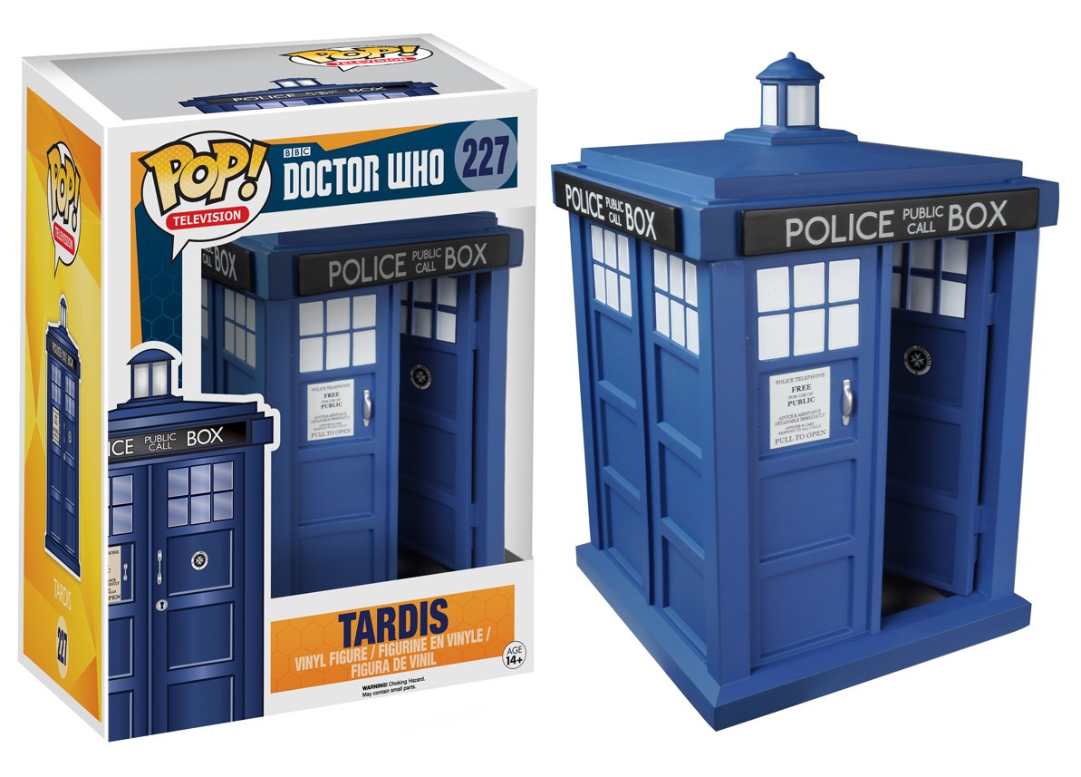 Funko 5286 POP TV: Doctor Who Tardis 6" Action Figure
