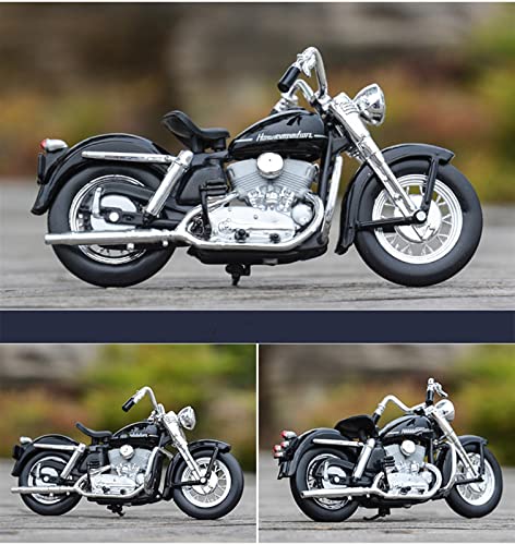 NJCORE 1:18 1952 K Model Die Cast Vehicles Collectible Hobbies Motorcycle Model Toys