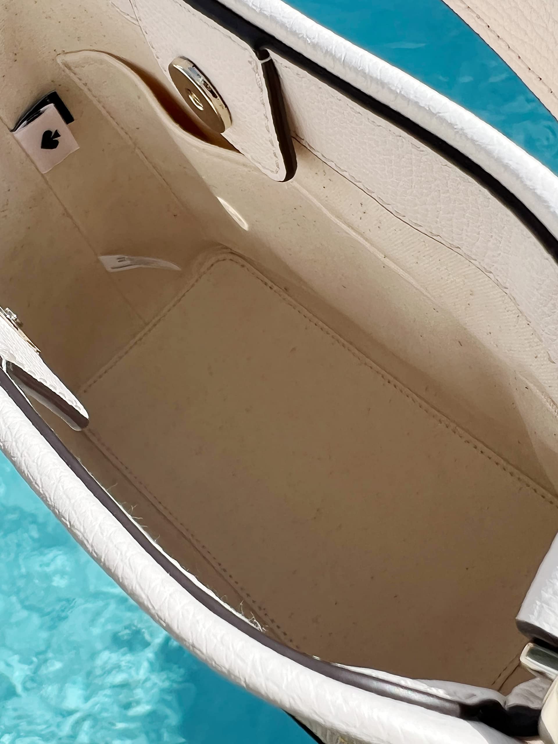 KATE SPADE Darcy Pineapple Embroidered Bucket Bag Crossbody Straw Parchment Bundled New York Darcy Pineapple Embroidered Large Slim Bifold Wallet