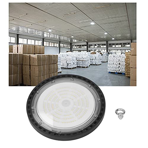Oumefar LED High Bay Light 100W, UFO High Bay Light High Brightness 3030 Chip AC 85β265V Waterproof for Commercial Warehouse Lighting Lightfixture