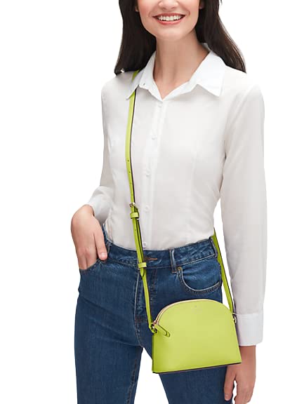 Kate Spade Kali Leather Dome Crossbody Bag (Pear)