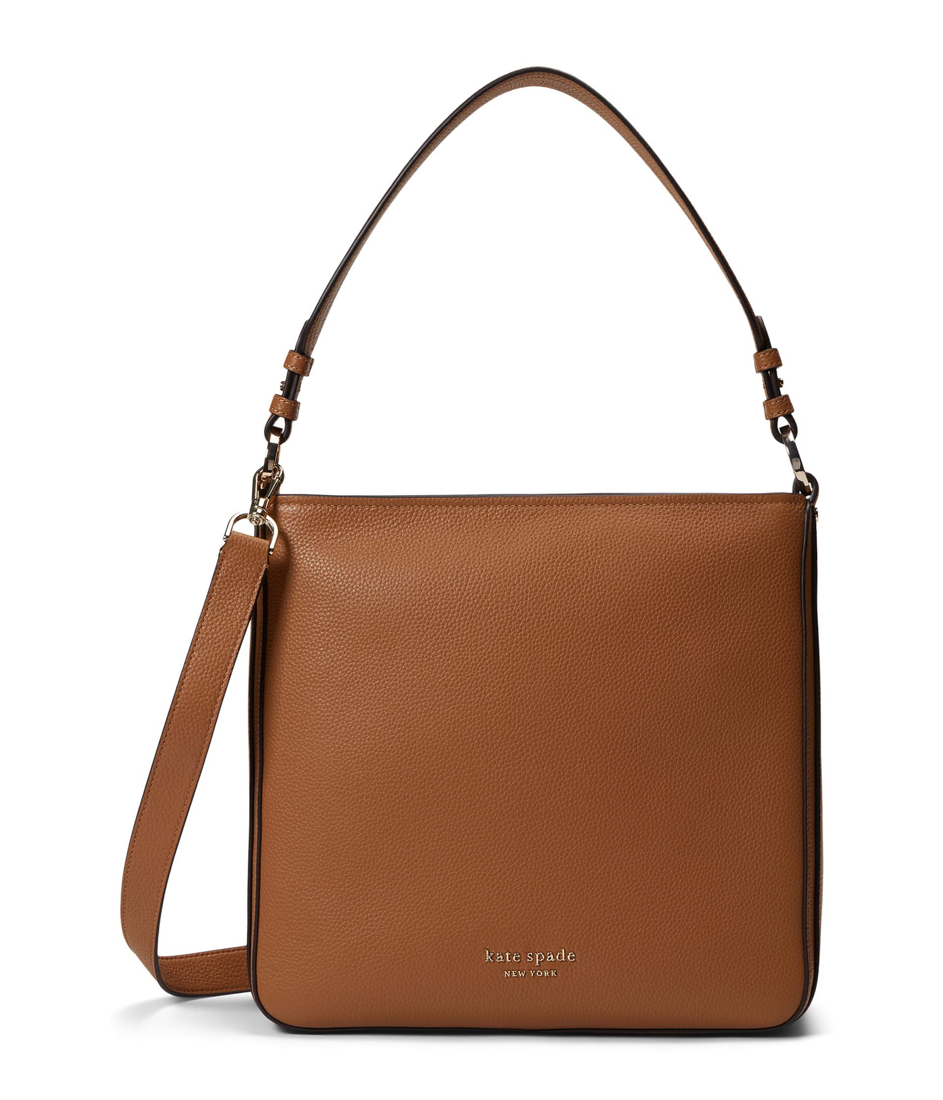 Kate Spade New York Hudson Pebbled Leather Large Hobo Bag Bungalow One Size