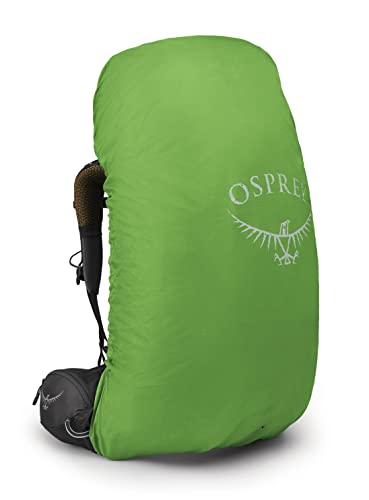 Osprey Atmos AG 65 Men's Backpacking Backpack, Black, Small/Medium & Osprey Hydraulics Bite Valve Cover, One Size