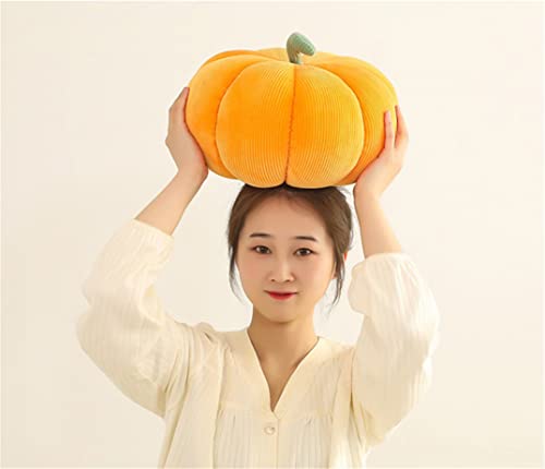 YILANLAN Cute Pumpkin Pillow Decorative Pillow Sofa Pillow Car Pillow Office Cushion (55 cm/21.7 inch, Orange)