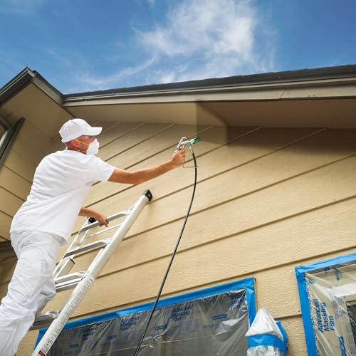 Titan Tool ControlMax 0580008 1900 PRO High Efficiency Airless Paint Sprayer, HEA Technology decreases Overspray by up to 55% While Delivering Softer Spray