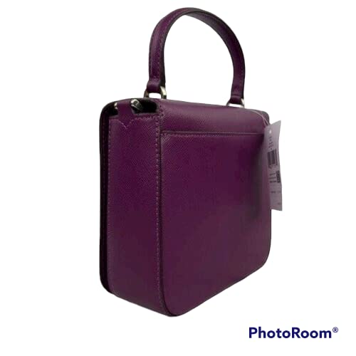 Kate Spade New York Staci Square Crossbody (Plum Purple)