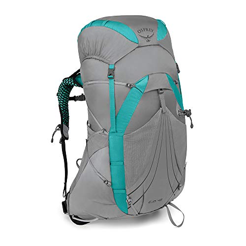 Osprey Eja 48 Women's Backpacking Backpack, Moonglade Grey, X-Small