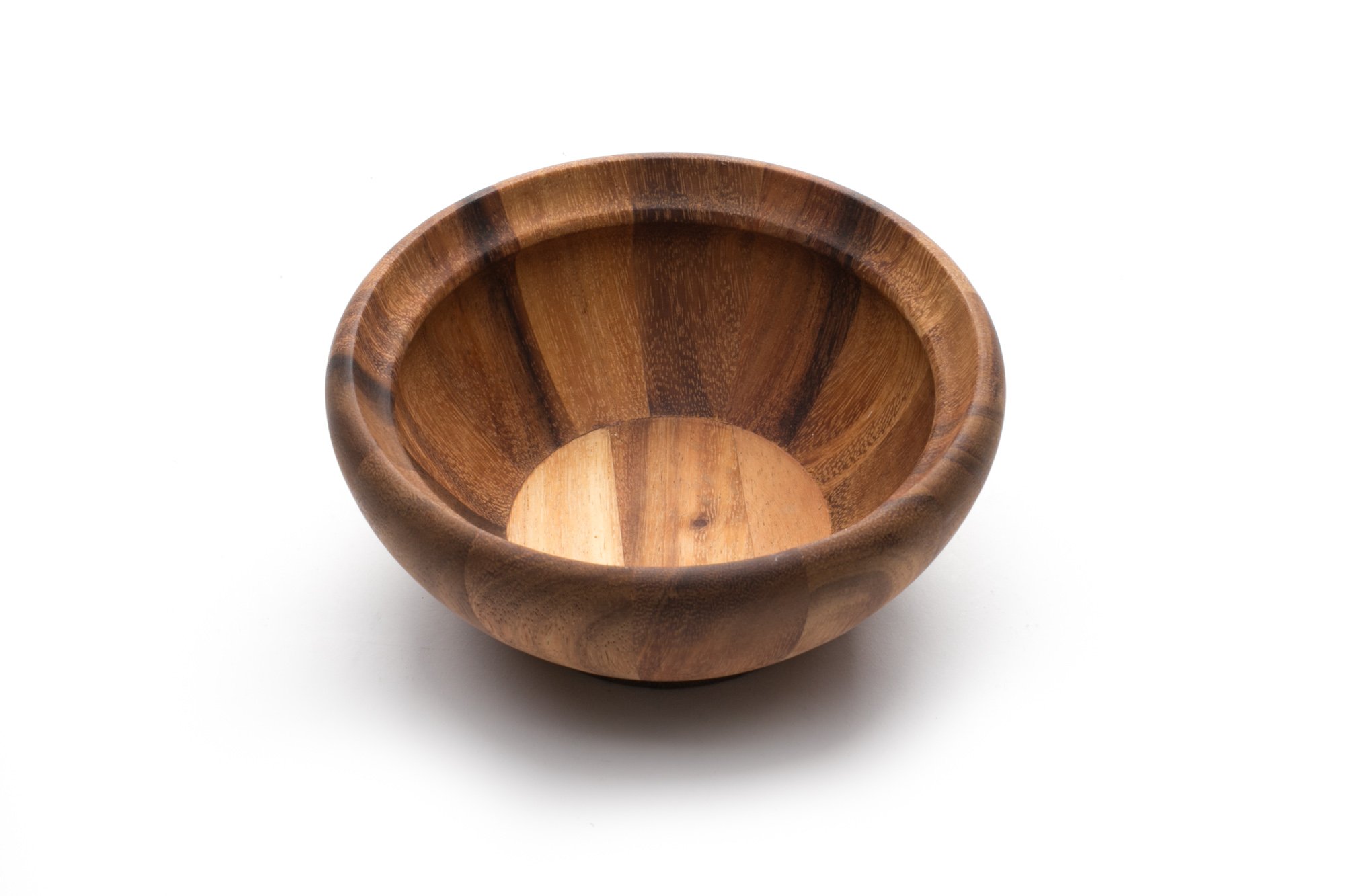 Ironwood Gourmet Individual Small Salad Bowl, Acacia Wood, 7 x 7 x 3 inches