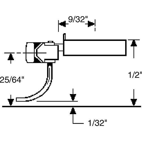 HO Whisker Coupler, 9/32" Overset (2 Pr)