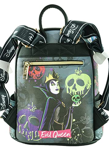 Wondapop Disney Evil Queen 11" Vegan Leather Fashion Mini Backpack
