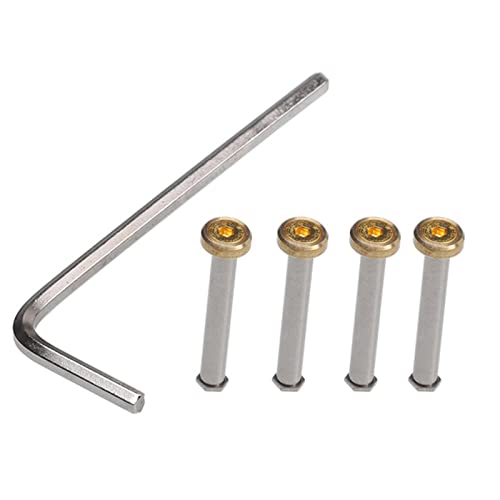 Ronyme 12Pcs Desktop Computer Cooling Fan Screws Nuts, Fixing Accessory Fasteners Long Screws