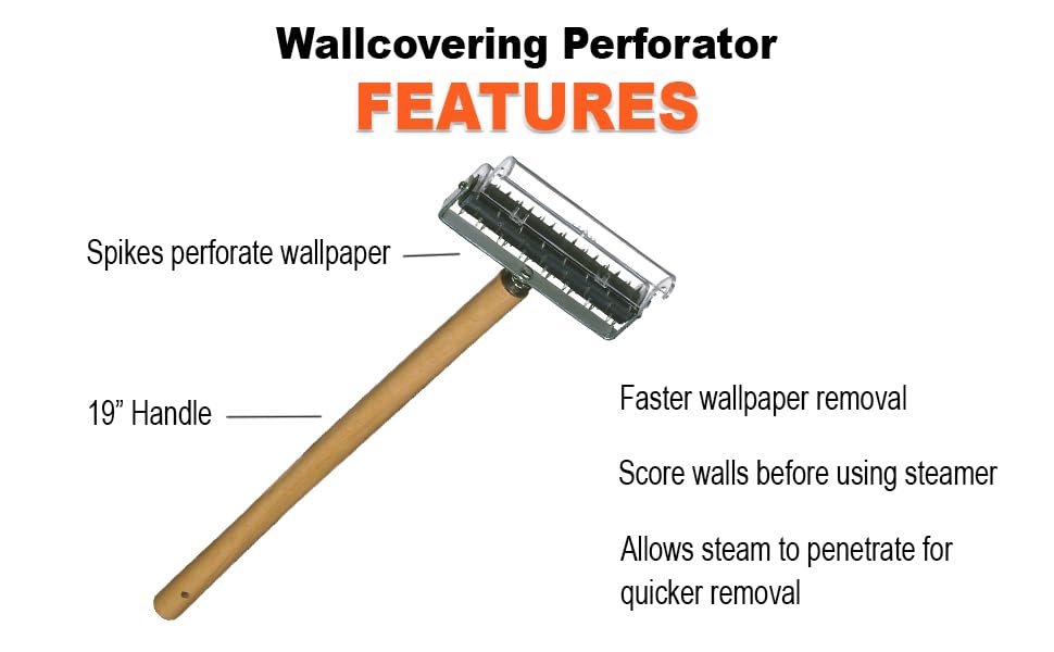 Warner Manufacturing Warner Tool 250 Wallcovering Perforator, Multicolor
