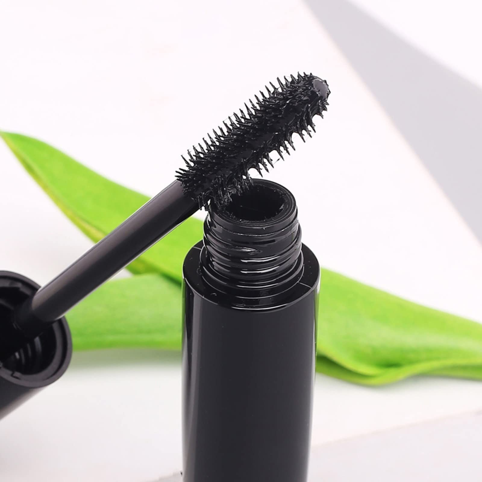 Fiber Lash Mascara Waterproof Luxuriously Longer Thicker Voluminous Eyelashes Long Lasting Dramatic Extension Stain Proof Weak Allergy Formula Better than Sex (Black, One Size)