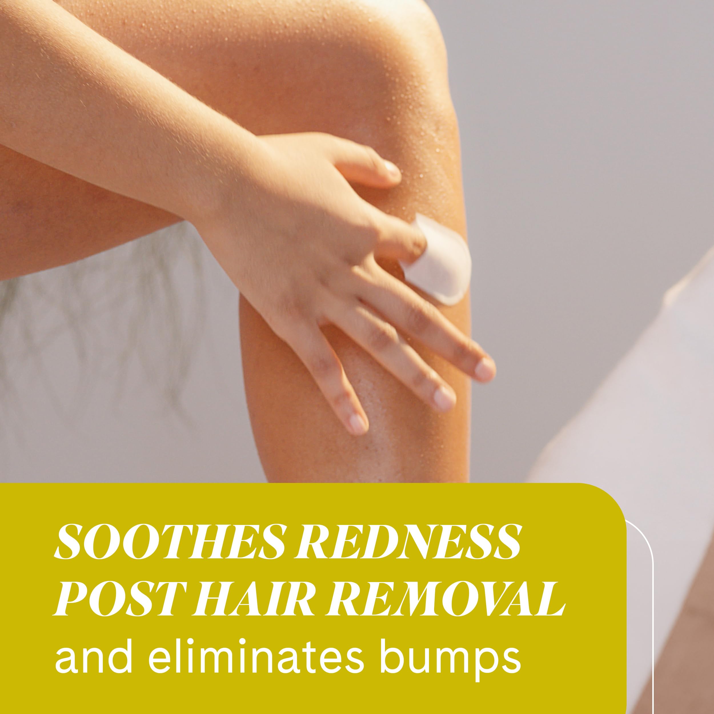 Fur Ingrown Eliminator- Post Hair Removal Care to Soothe Irritation and Eradicate Bumps - 12 Wipes