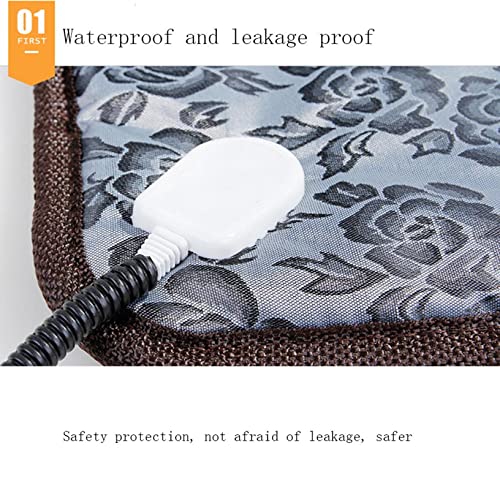Pet Electric Blanket Waterproof, Anti-bite, Wear-Resistant, Temperature Constant Temperature (17.6x17.6in)