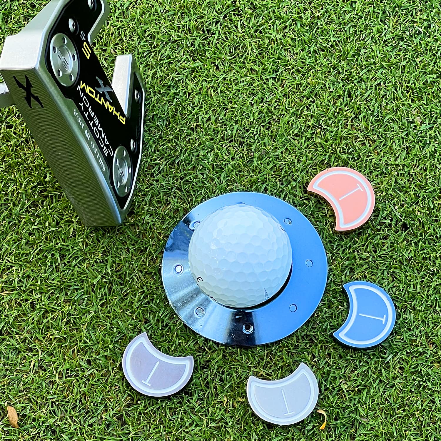 KEEPIN' Jr Putting Hole Cup Putter Cover Keeper (Modern Black)
