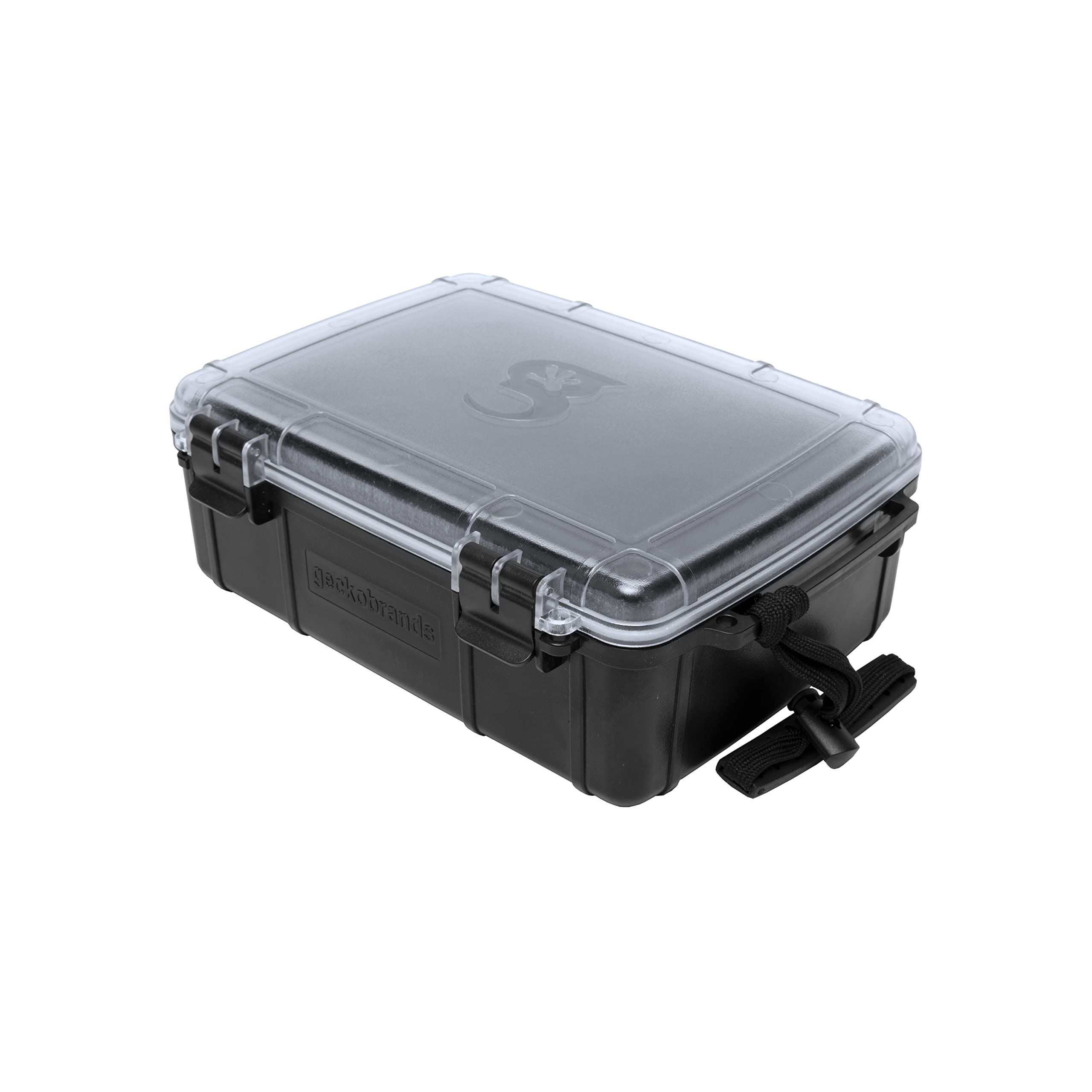 geckobrands Waterproof Dry Box Storage Case, X-Large, Black - Watertight & Airtight Dry Box for Phone, Wallet