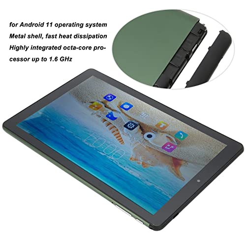 lonuo 10 Inch 11 Tablet Green Tablet for Home Computer (US Plug)