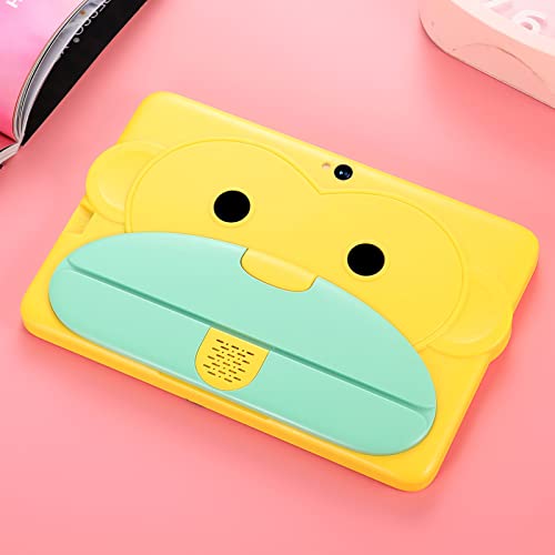 Kids Tablet, 100240V Toddler Tablet 5G WiFi Dual Band Dual Camera 2GB 32GB with Stand for Home (US Plug)