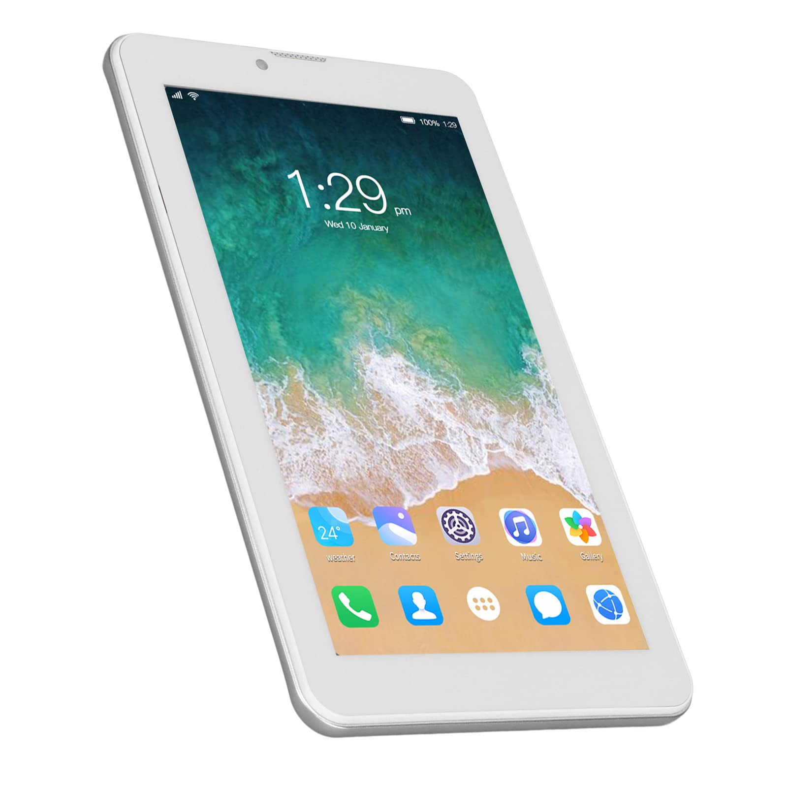 Kids Tablet, 3500mAh Battery Octa Core US Plug 100240V 32GB Memory Storage Toddler Tablet for Reading US Plug