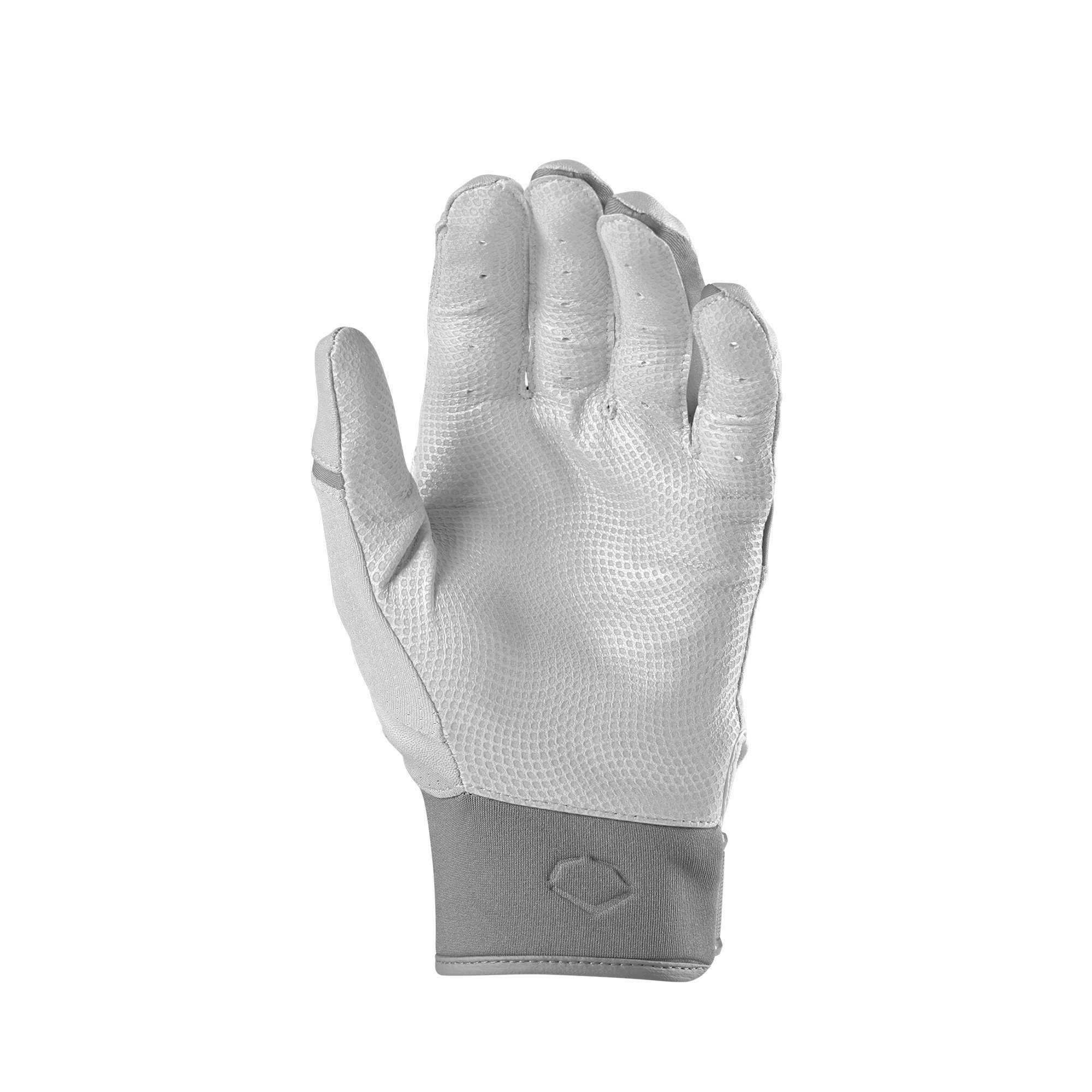 EvoShield Youth Aggressor Batting Gloves, White - Medium