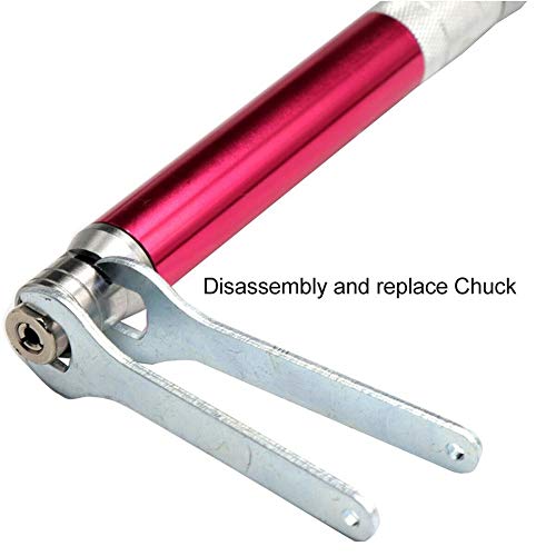 Micro Air Grinder Set, Air-powered Micro Die Grinder, Handheld Pneumatic Cutting Pencil with Wrench, 65000 RPM