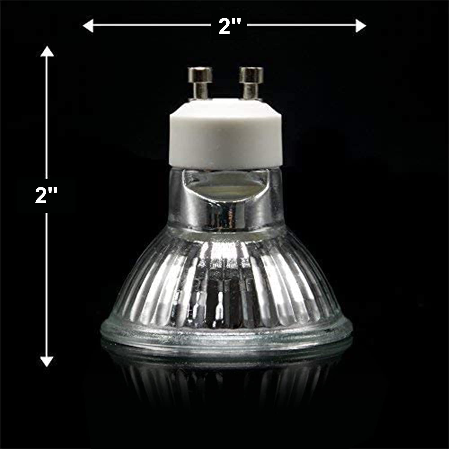 ETOPLIGHTING Pack of 4 GU10 50 W 120V Halogen, APL2185