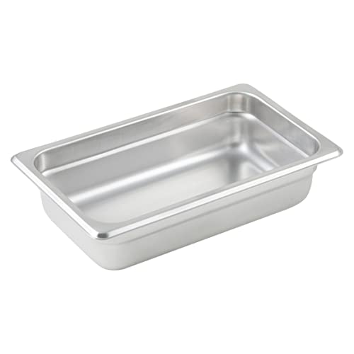 Winco Anti-Jamming Steam Pan, 1/4 by 2 1/2-Inch, Standard Weight