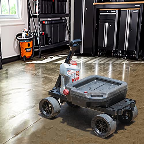 Mighty Max Cart Platform Hand Truck & Moving Dolly, Black - 250 lb Capacity (Flatbed Only) 100% USA Made
