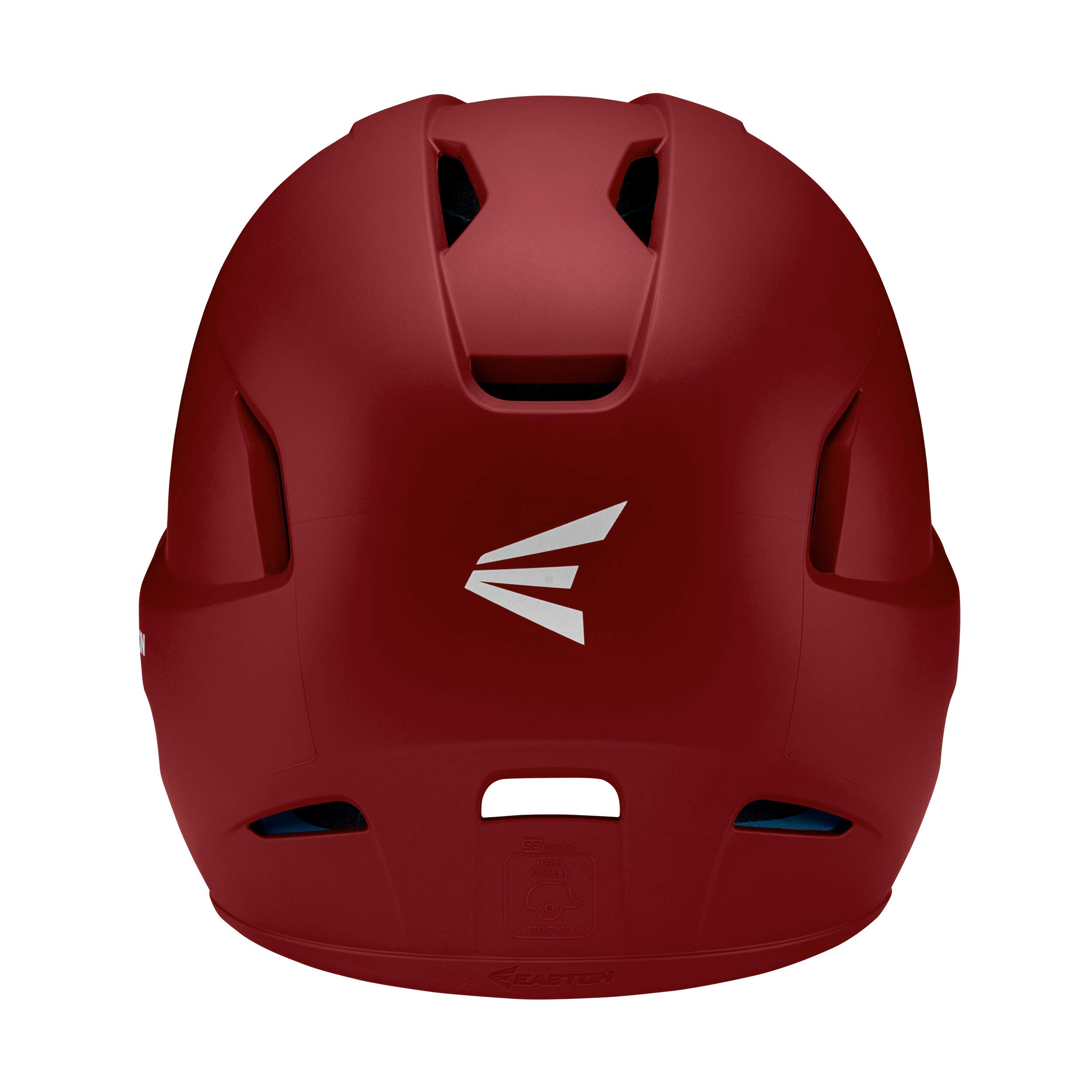 EASTON Z5 2.0 Baseball Batting Helmet, Junior, Gloss Red/Silver