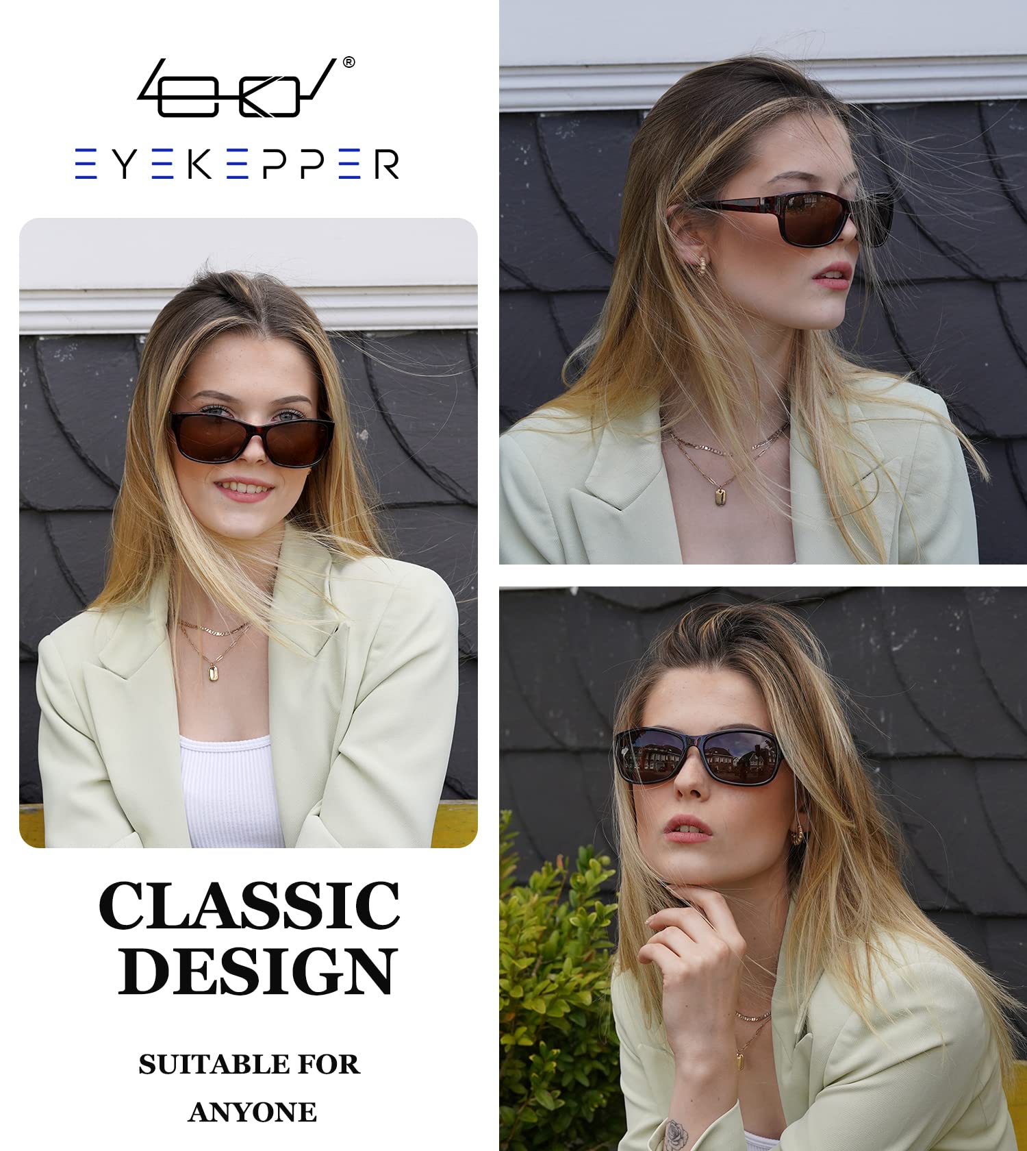 Eyekepper Bi-Focal Sunshine Readers Fashion Bifocal Sunglasses Tortoise/Brown Lens +2.5