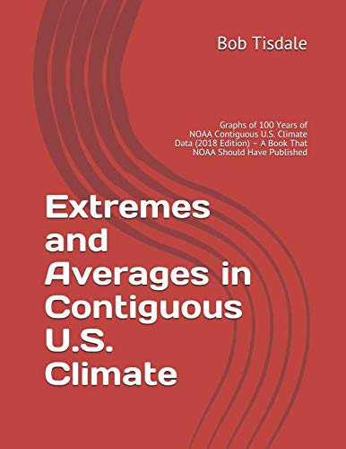 Extremes and Averages in Contiguous U.S. Climate: Graphs of 100 Years of NOAA Contiguous U.S. Climate Data (2018 Edition) ā A Book That NOAA Should Have Published