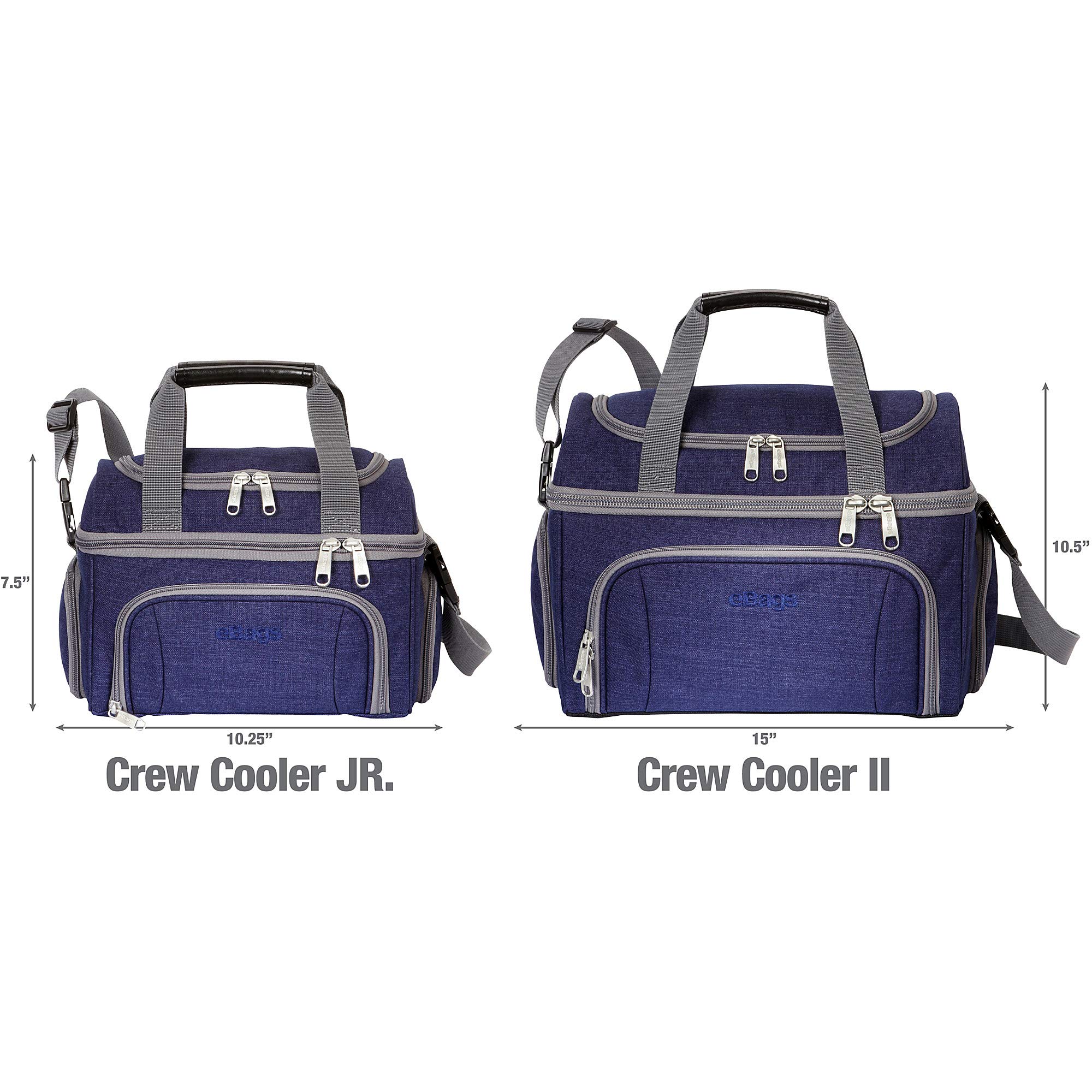 ebags Lunch Bag Flight Crew Cooler Jr (Brushed Indigo)