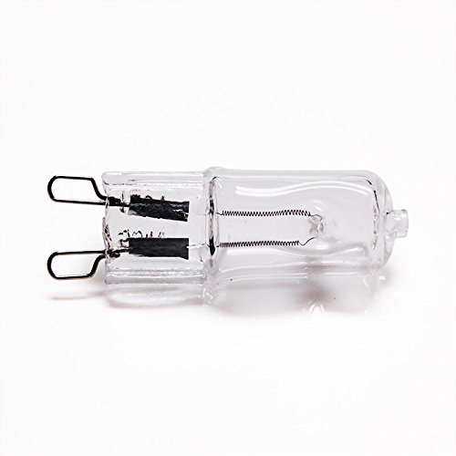 ETOPLIGHTING G9-120V-60W-4P 60W 120V T4 JD Type Halogen Clear G9 Bi-Pin Double Loop Base Light Lamp Bulbs (Pack of 4)