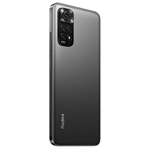 Xiaomi Redmi Note 11S 4G Volte 128GB + 8GB Factory Unlocked 6.43" Quad Camera 108MP Night Mode (NOT Verizon Sprint Boost Cricket At&t) (w/Fast Car Charger Bundle) (Graphite Gray)