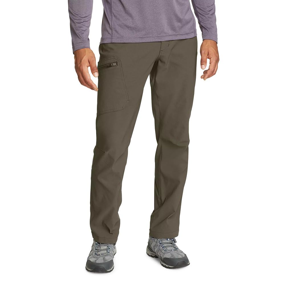 Eddie Bauer Men's Rainier Pants, Black, 34/32