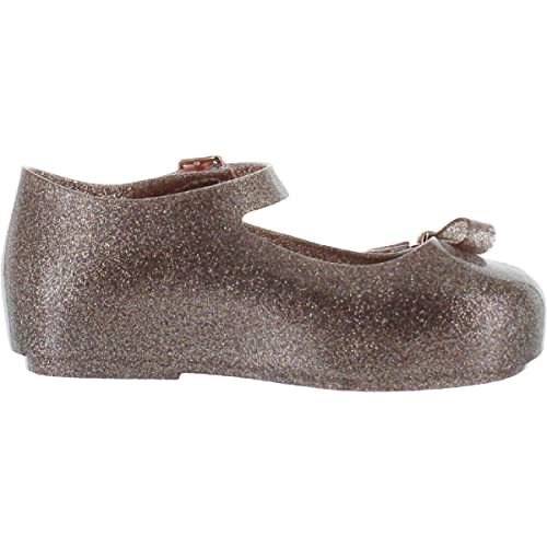 mini melissa Girl's Dora BB (Toddler/Little Kid) Pink Glitter/Beige 7 Toddler M