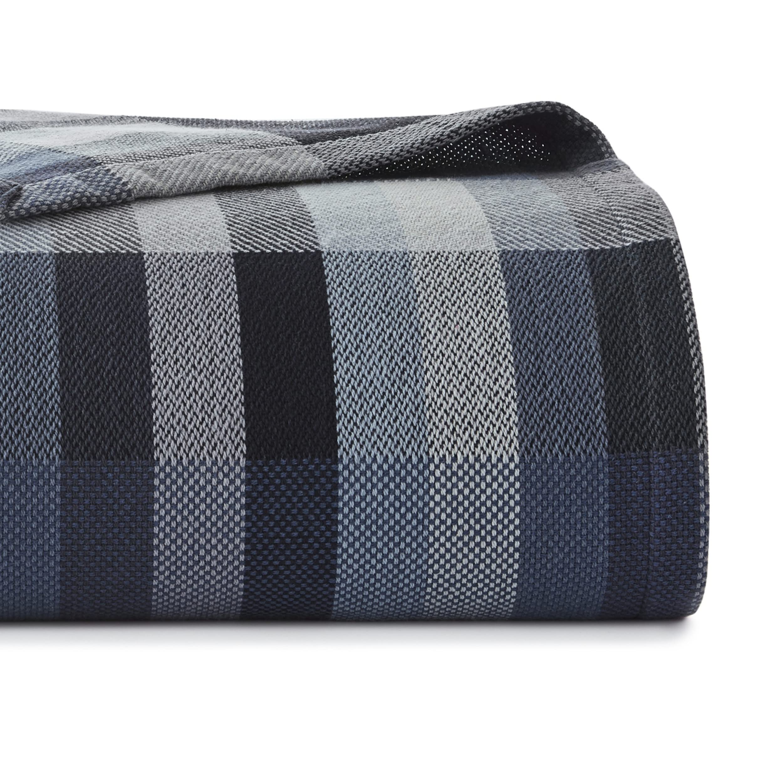 Eddie Bauer - King Blanket, Cozy Cotton Bedding, Home Decor for All Seasons (Windsor Blue, King)