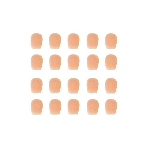 EZProGear 10mm Mini Windscreen for Mini Headset Microphone (20 Pack (tan))